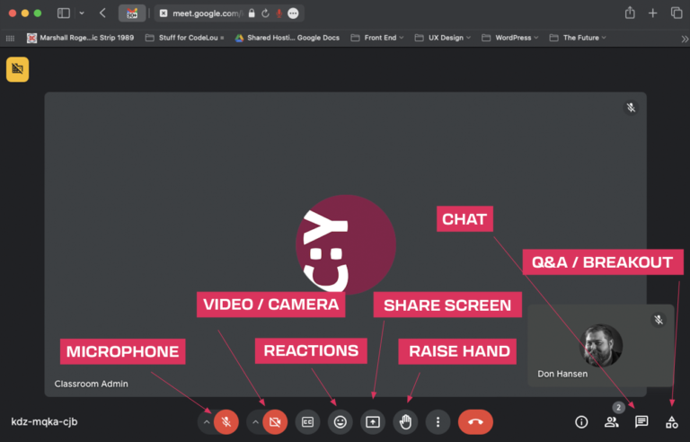 How to: screen share with Google Meet - Code:You | Free Tech Training