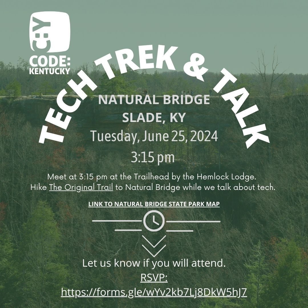 Tech Talk & Trek at The Natural Bridge - Code:You | Free Tech Training